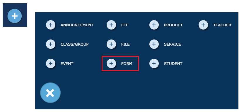 Support Centre | Adding a Form