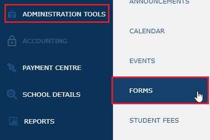 Support Centre | Adding a Form