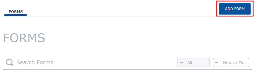 Support Centre | Adding a Form